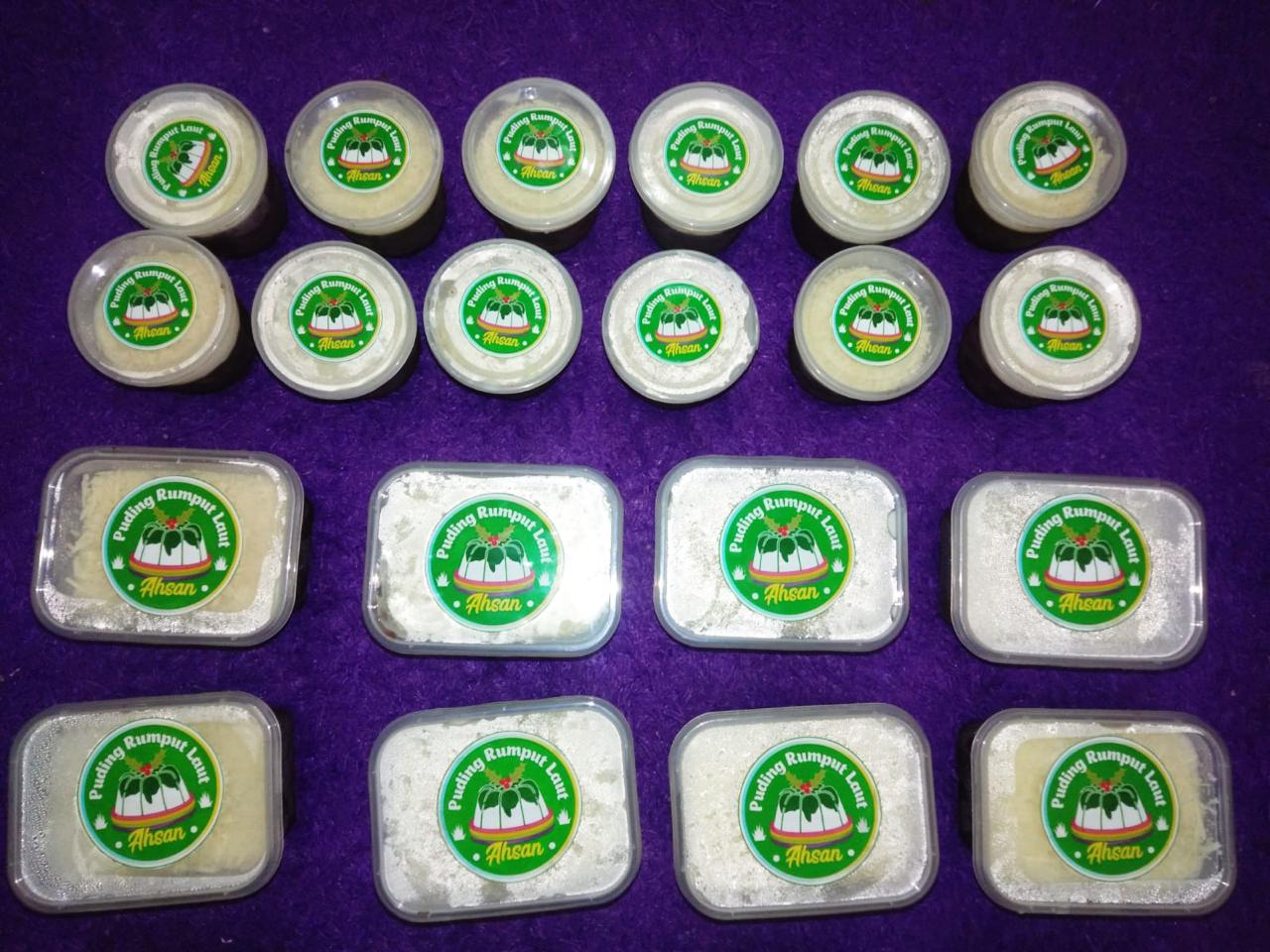 Puding Rumput Laut CV. AHSAN, Sedap, Nikmat, Murah Meriah - KalPress.ID